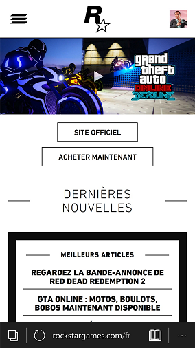 Rockstar Games repense complètement son site web officiel – Rockstar Mag'