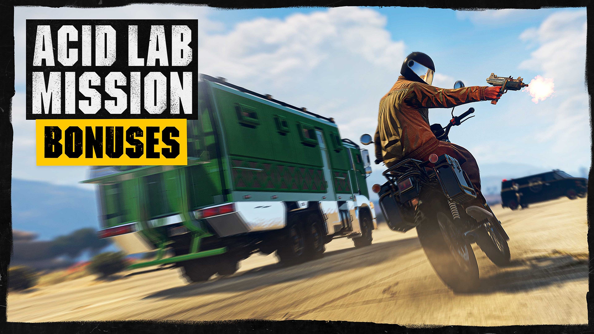 GTA Online : bonus dans les missions de vente du labo d'acide